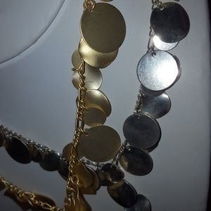 sparta greece | Jewelry | Choker Necklace Drop Disc Chain Goldsilver ...